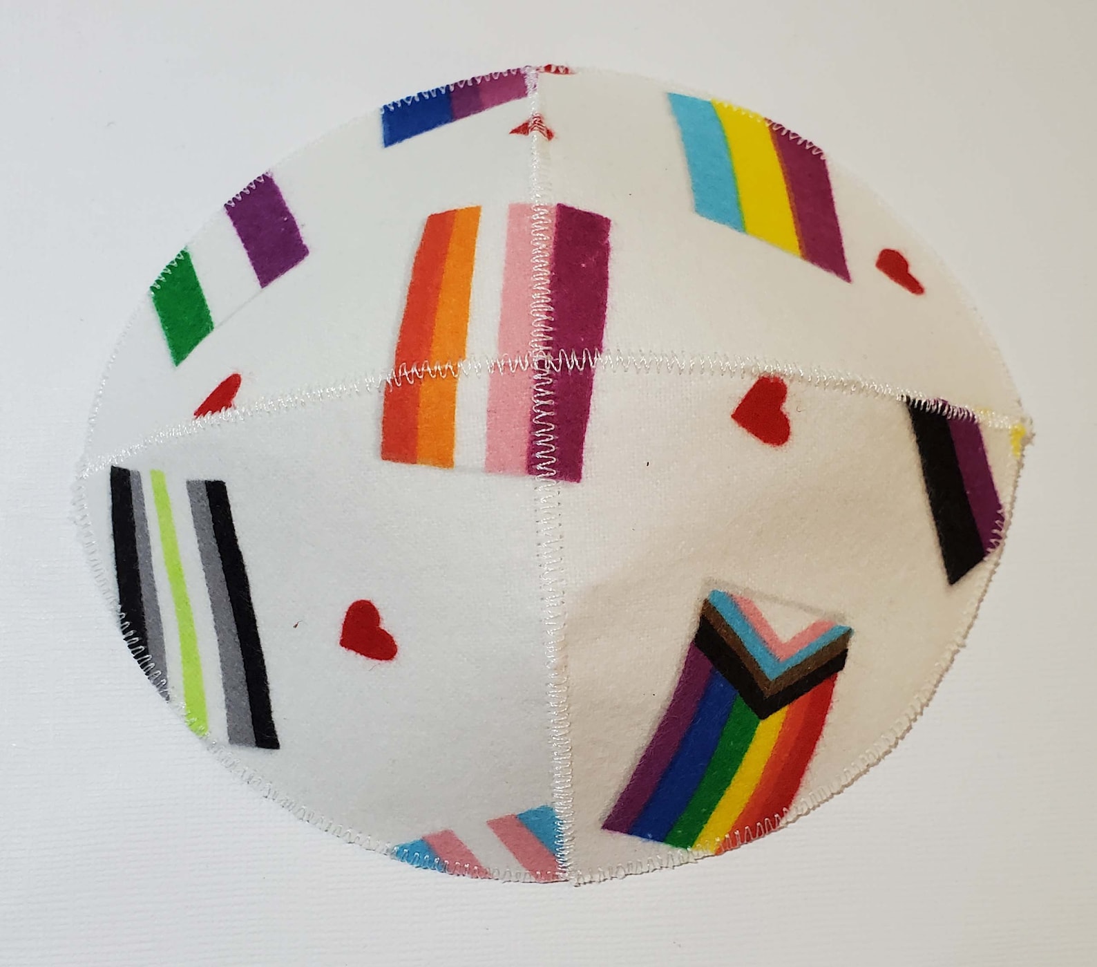 Pride Flags Kippah Yarmulke Saucer Style Colorful Rainbow - Etsy