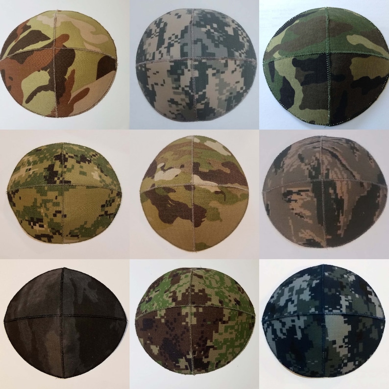 OCP Camouflage Saucer Kippah Yarmulke Military Uniform Scorpion W2 - Etsy
