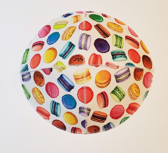 Macaroons Kippah Yarmulke Saucer Style Rainbow Cookies - Etsy
