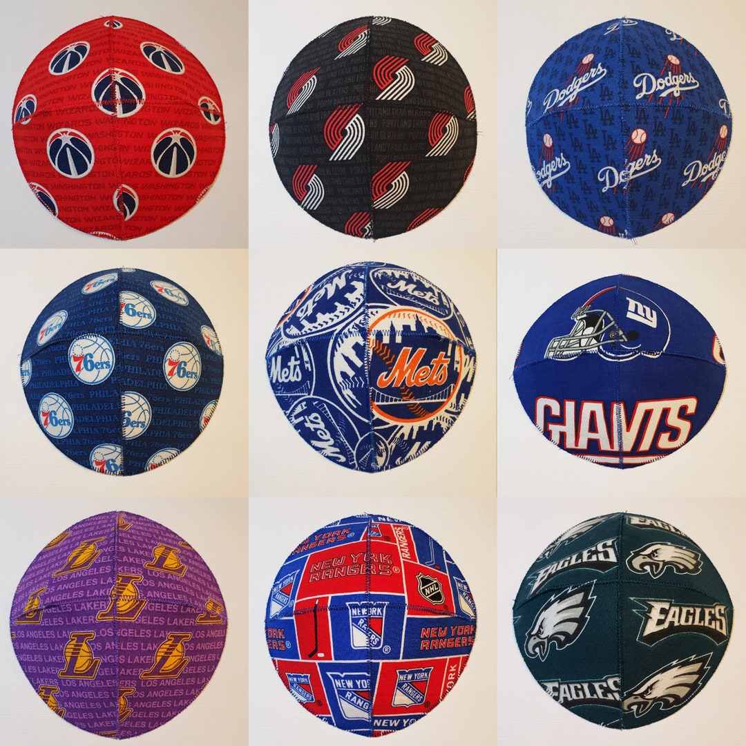 Sports Teams Kippah Yarmulke Saucer Style Football, Baseball ...