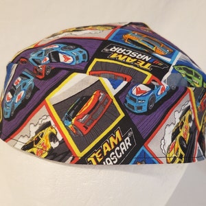 Race Cars and Checkered Flag Original Style Kippah Yarmulke Reversible ...