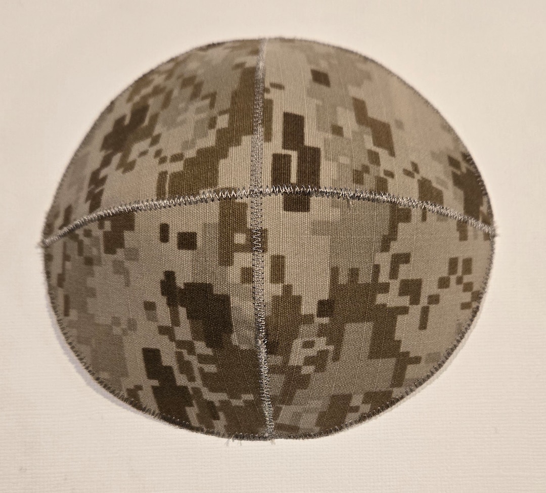 Desert MARPAT Digital Camouflage Saucer Kippah Yarmulke Military ...