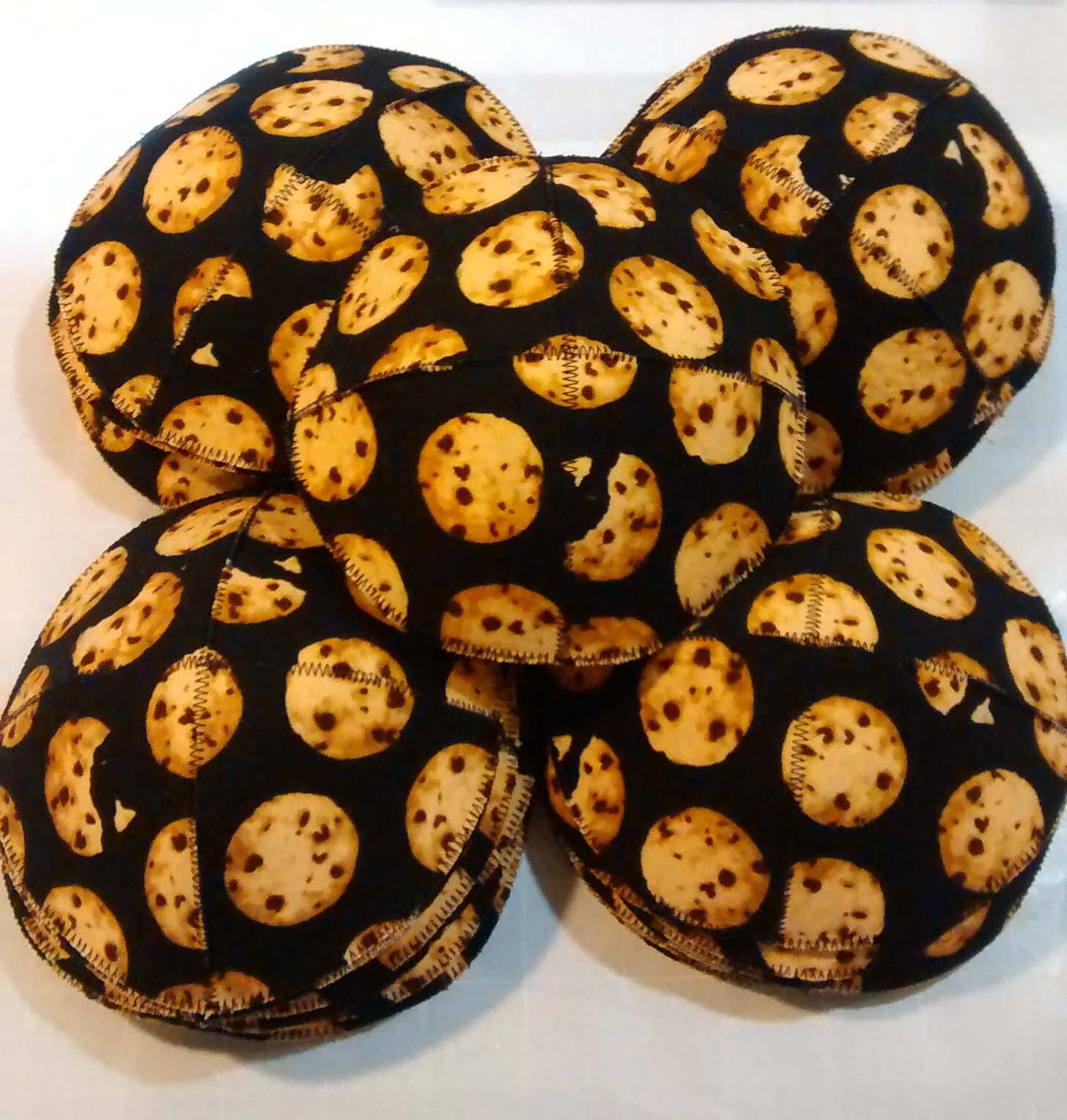 Chocolate Chip Cookie Saucer Kippah Yarmulke Novelty Food Dessert - Etsy UK