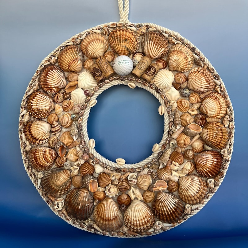 Seashell Wreath - Etsy