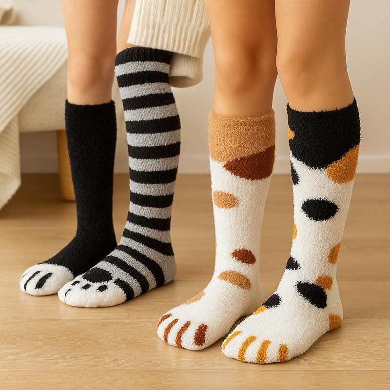 Paw Socks - Etsy