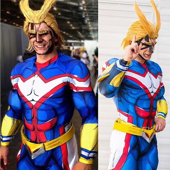 My Hero Academia All Might Cosplay Costume My Hero Academia - Etsy ...