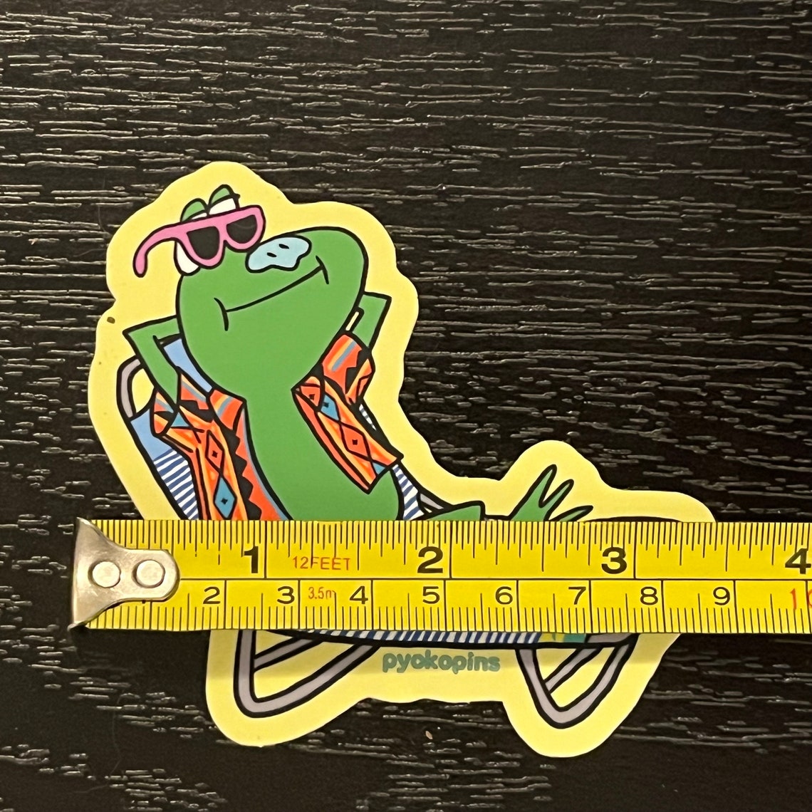 90s Frog Vinyl Sticker - Etsy