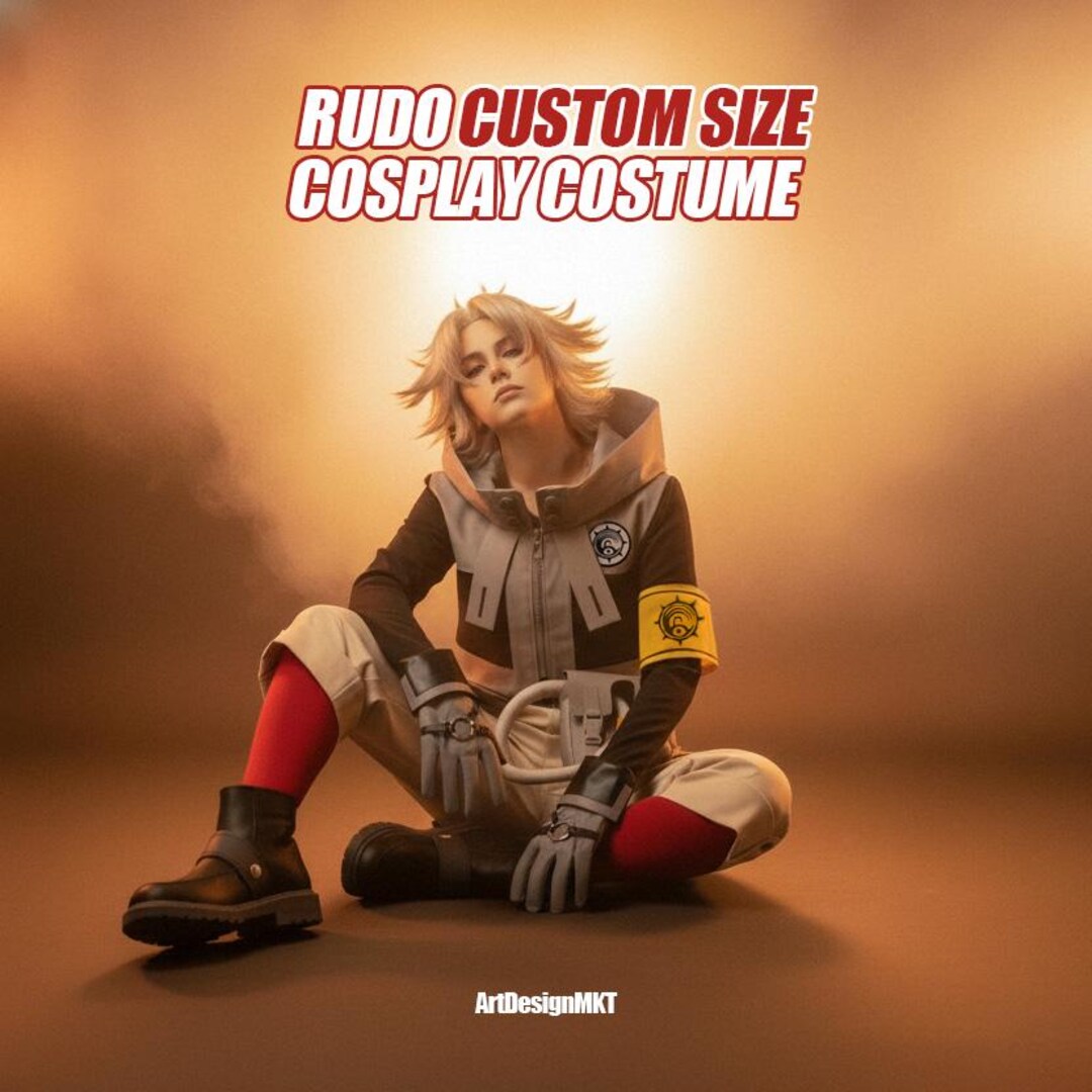 Custom Size Rudo Cosplay Costume - GACHIAKUTA Cosplay Full Set - Etsy ...