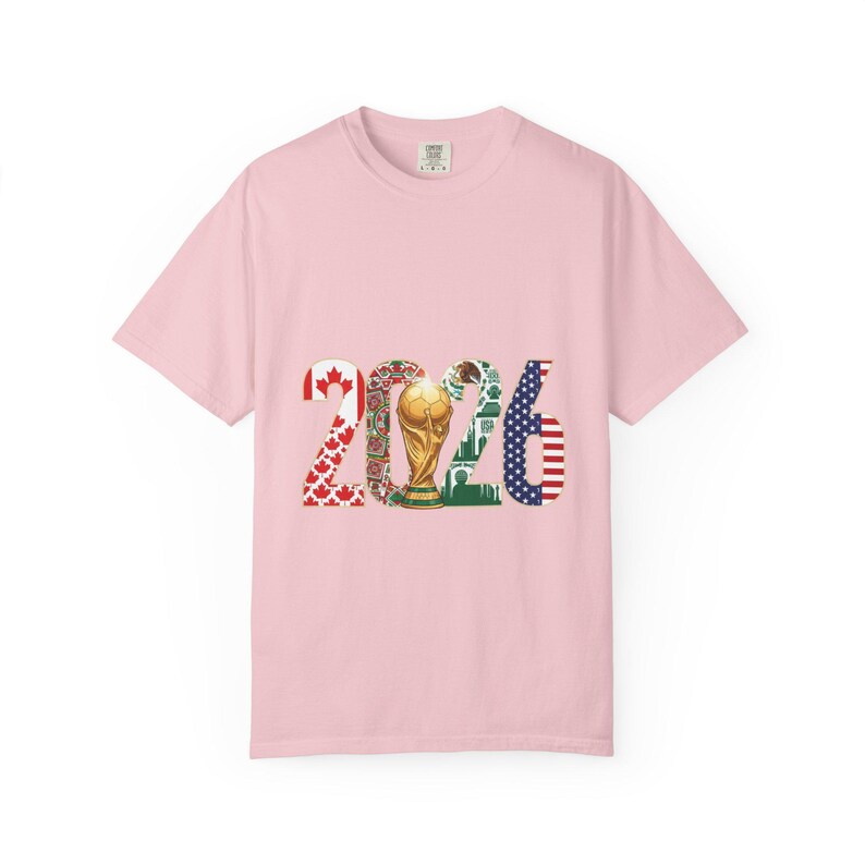 2026trophy Numbers T-shirt | Soccer Flag Design | Football Fans T-shirt ...