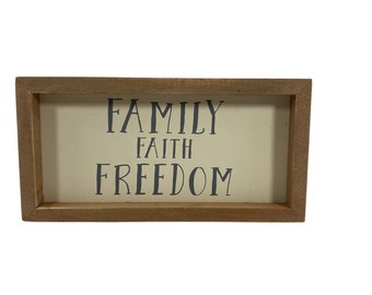 Faith Family Freedom | Etsy