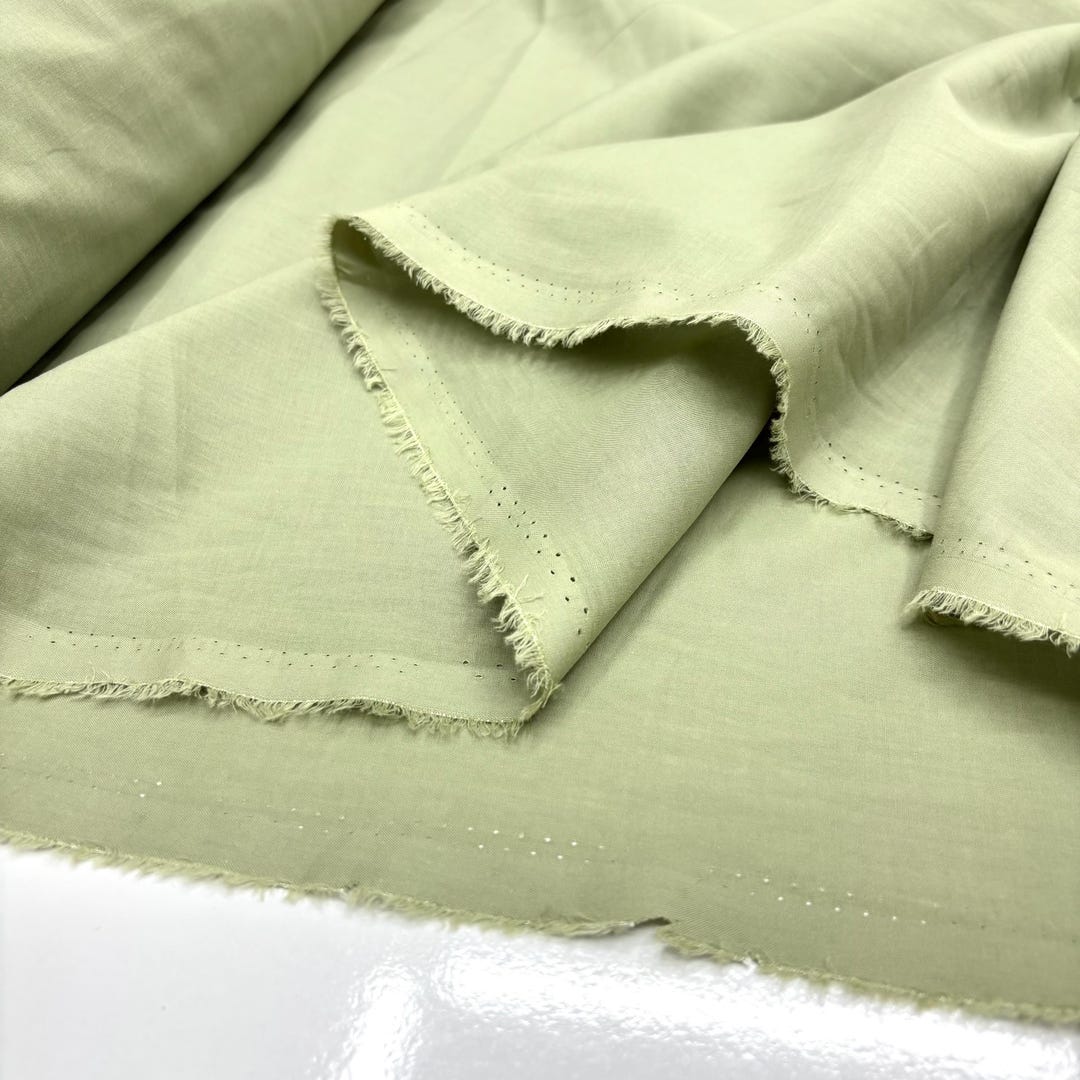 Light Green Cotton Voile Fabric: Dress, Shirt, Lining,home Textiles ...