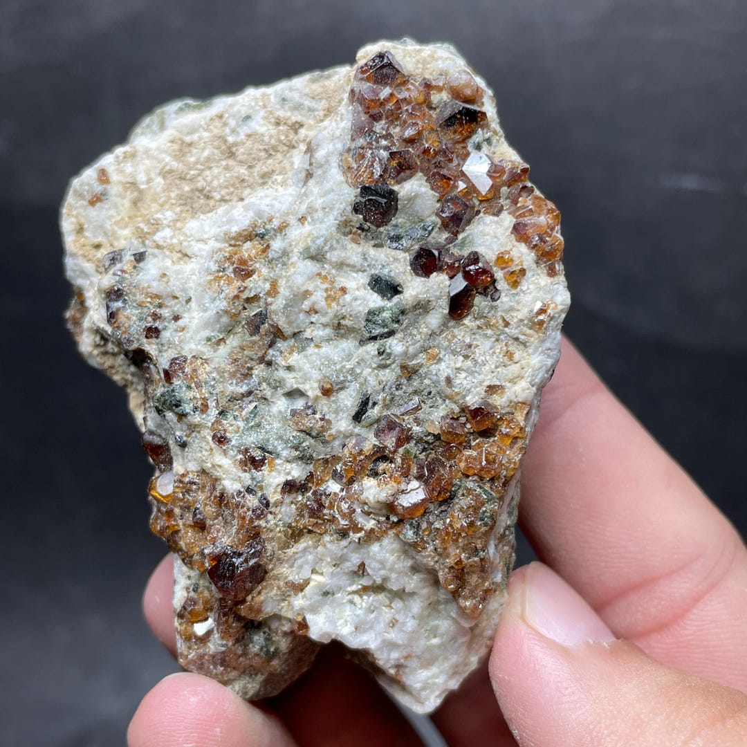 116 Grams Spessartine Garnet Cute Natural Specimen From Zagi Mountains ...