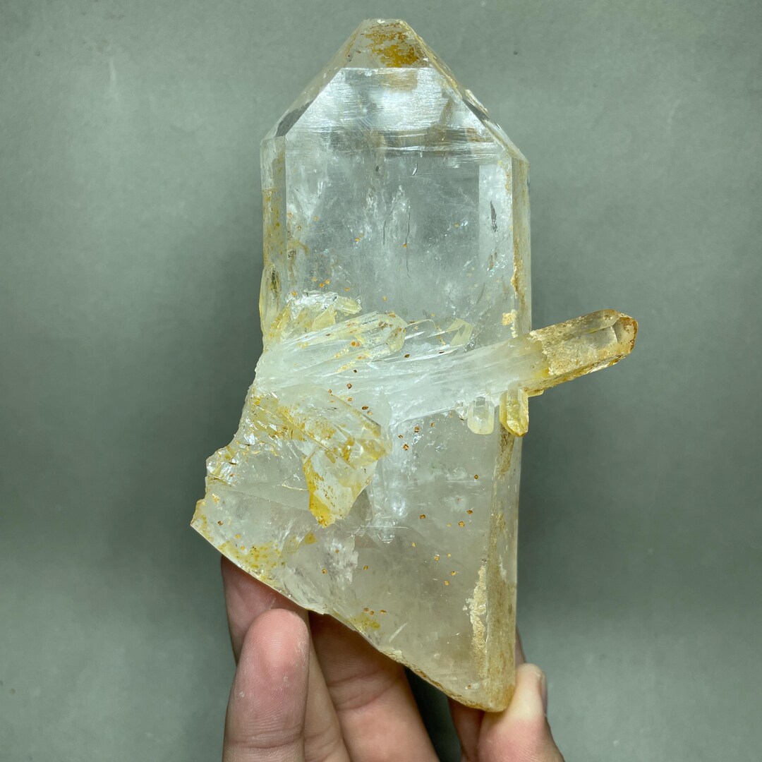 395 Grams Quartz Pretty Natural Crystal From Kharan District ...