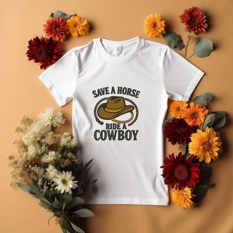 Cowboy Machine Embroidery Design Cowboy Hat Embroidery Cowgirl Boots ...