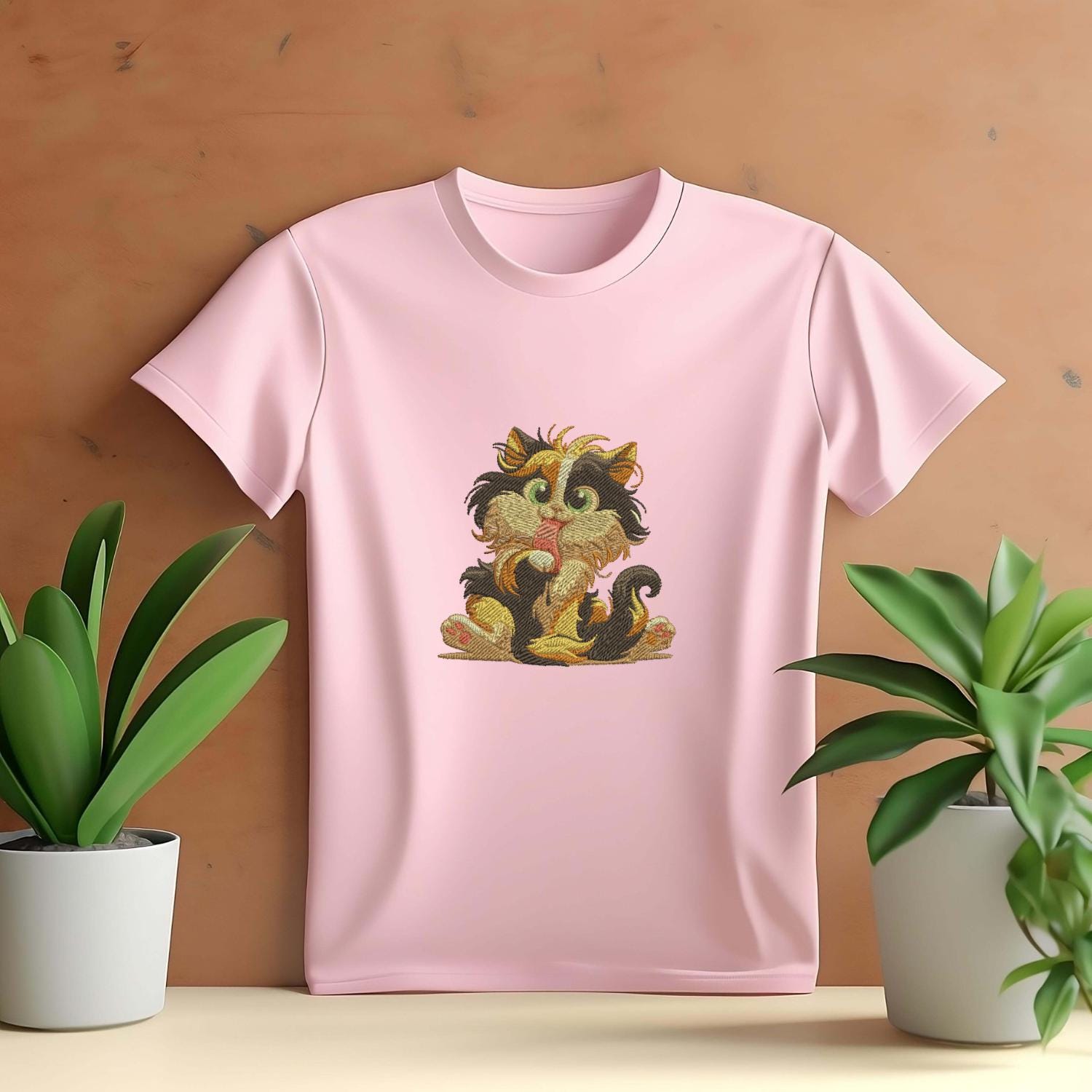 Crazy Cat Machine Embroidery Designs Funny Crazy Cat Design Frazzled ...