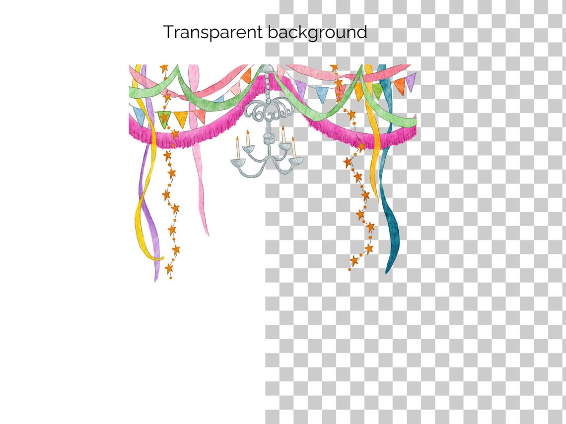 Hand Drawn Fancy Party Frames, Whimsical Vintage Border, Girly Banners ...