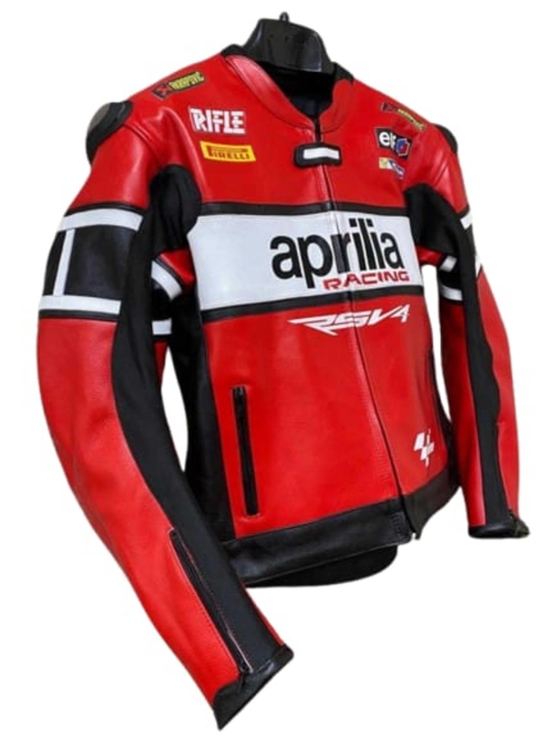 Aprilia Motorbike Leather Jacket – Premium Biker Racing Wear - Etsy