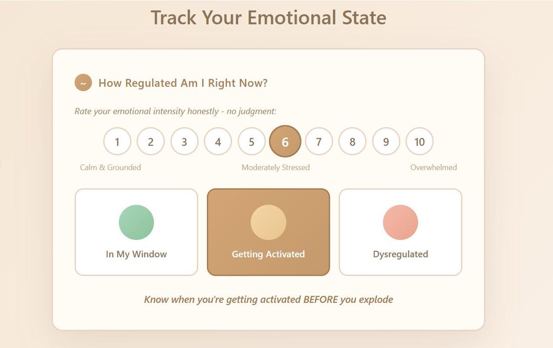 ADHD Emotional Regulation Planner for Women | Daily Reset | Anxiety ...
