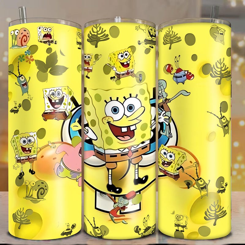 Spongebob Cup - Etsy
