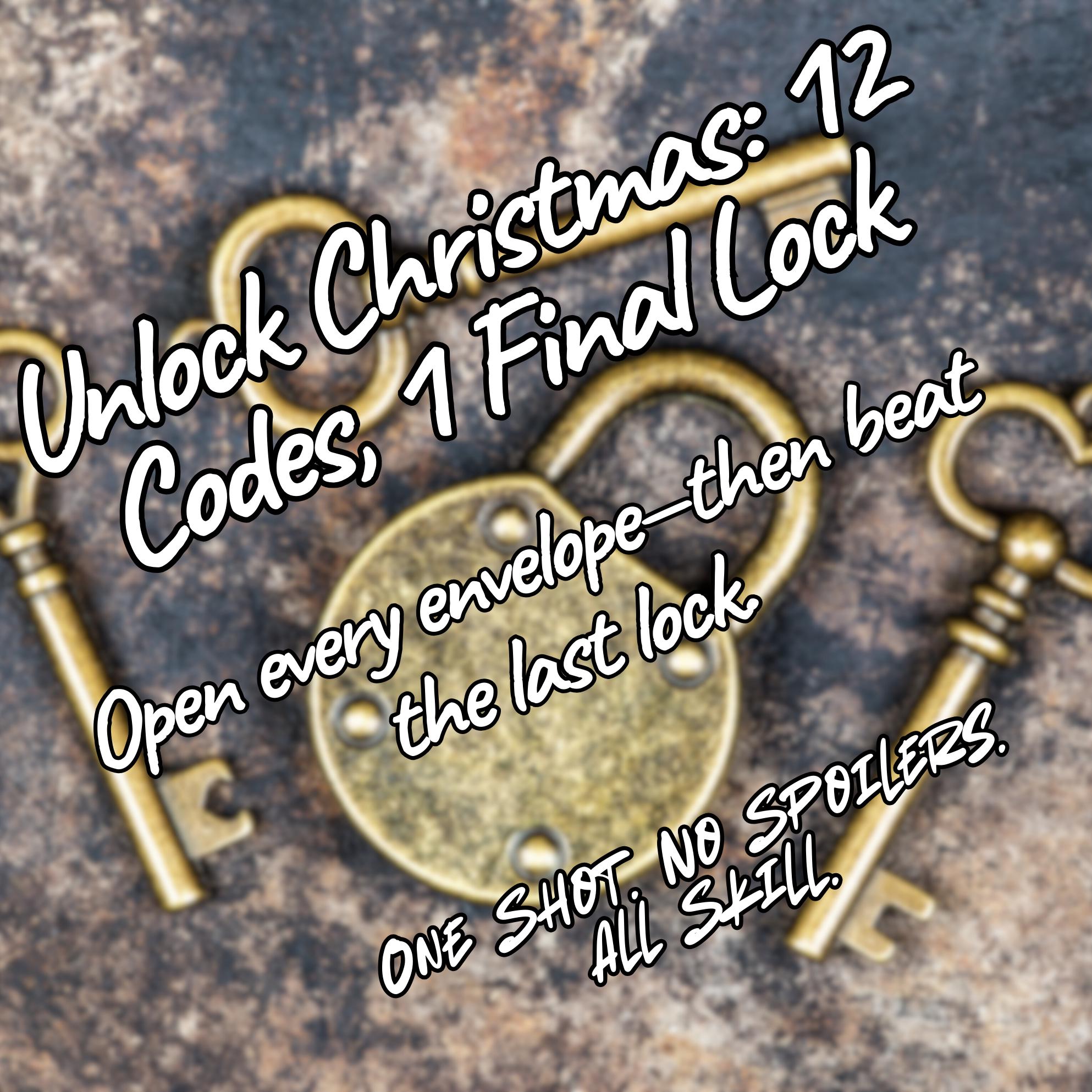 Christmas Escape Room Printable Game | Haunted Workshop on Holly Street ...