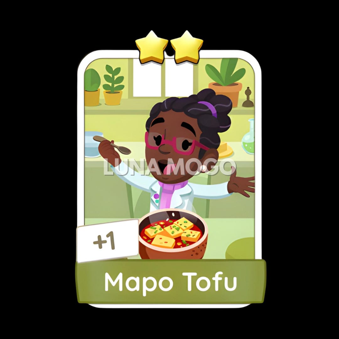 Monopoly GO Sticker — Mapo Tofu Set 8 - Etsy