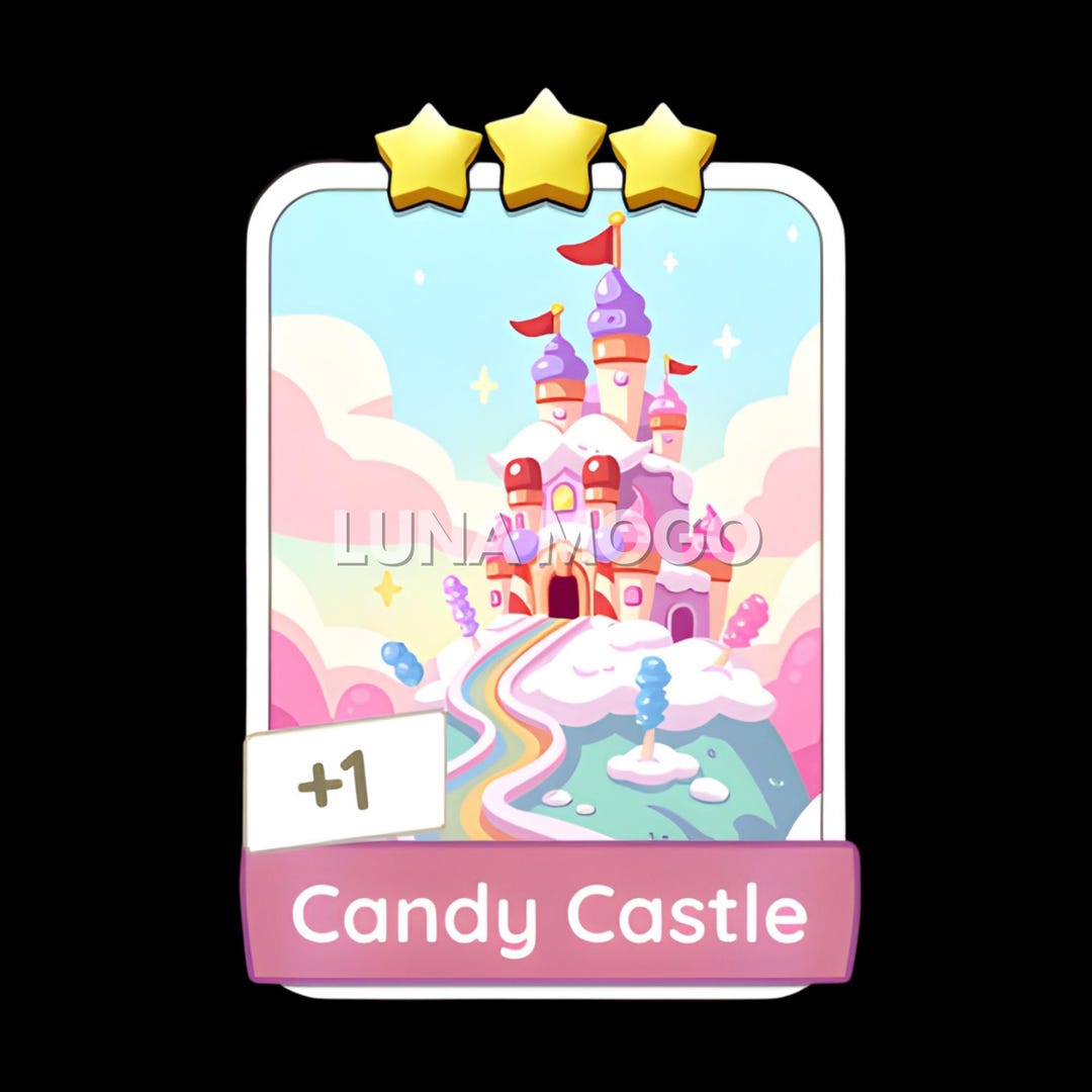 Monopoly GO Sticker — Candy Castle Set 18 - Etsy