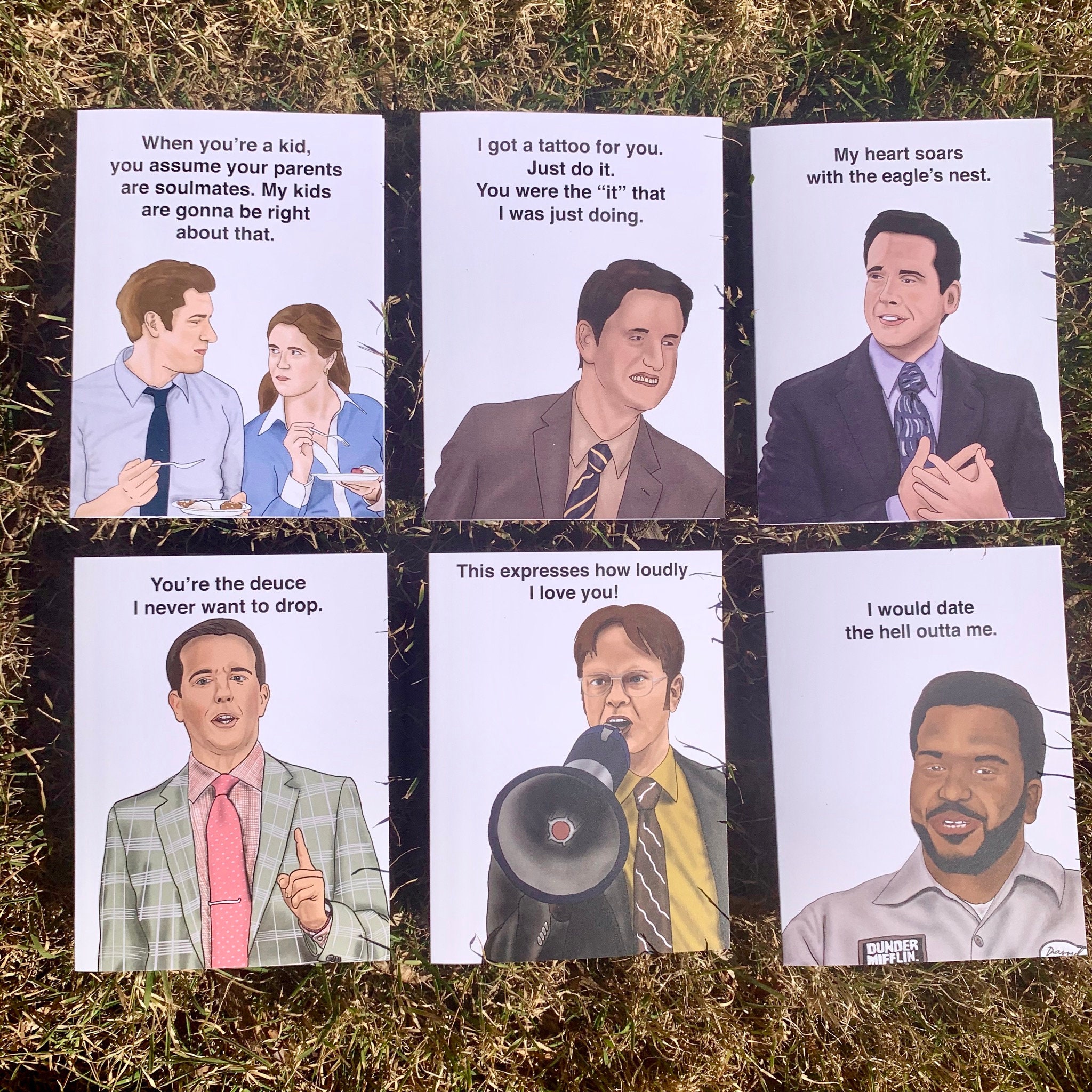 The Office Themed Valentine's Day or Anniversary Cards - Etsy