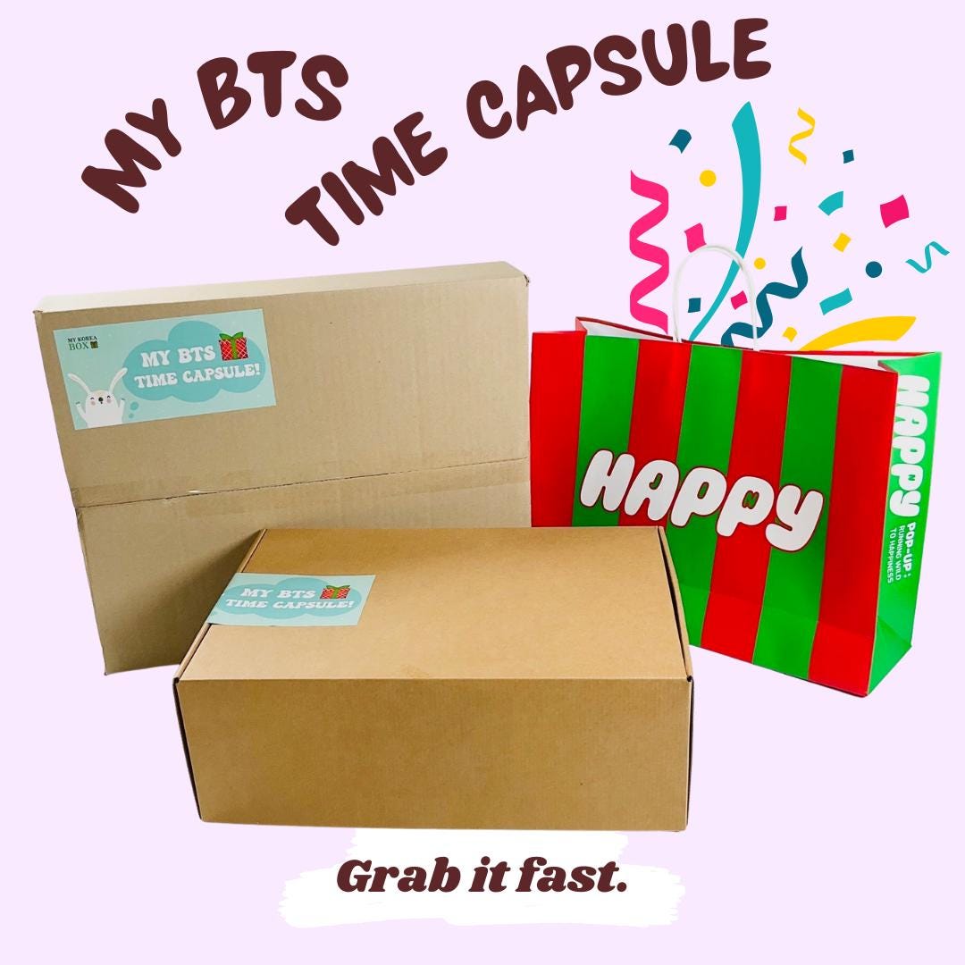 BTS Time Capsule Box - Official Merchandise Collection (2018–2024)-BTS ...