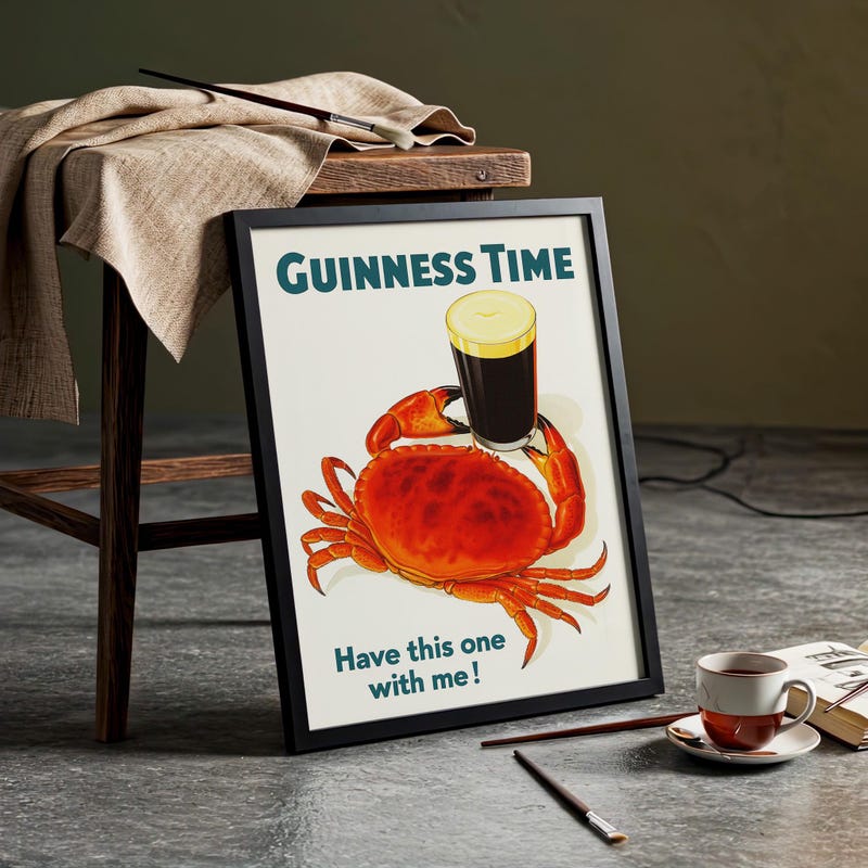 Guinness Poster - Etsy