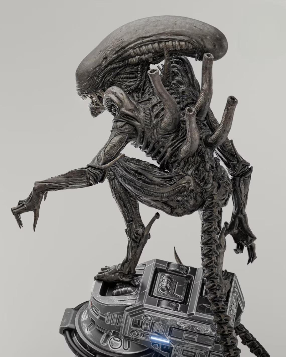 Xenomorph Alien Horror Poster – High-detail Sci-fi Creature Artwork ...