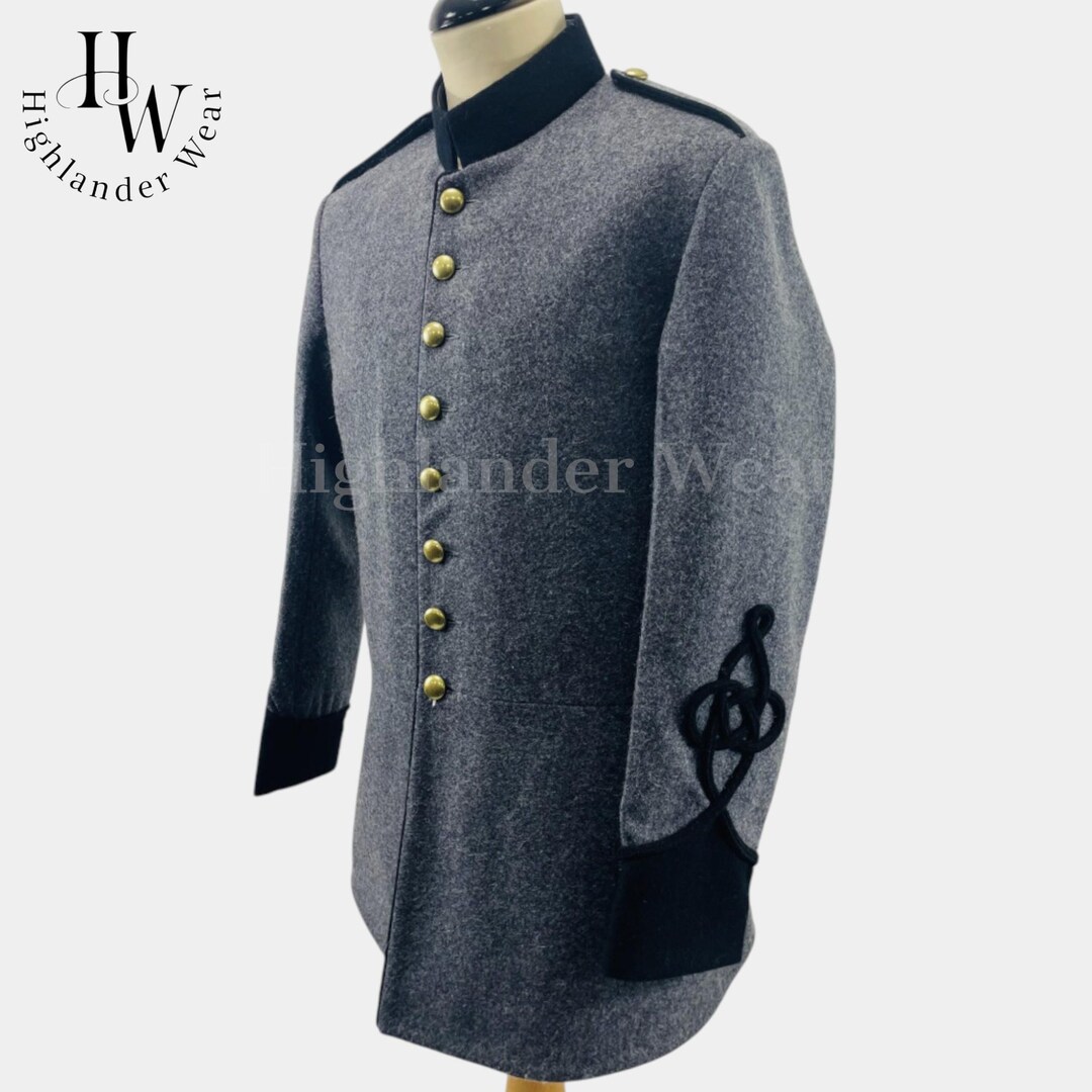 15th Regiment of Foot Tunic - East Yorkshire Grey Wool Military Uniform ...