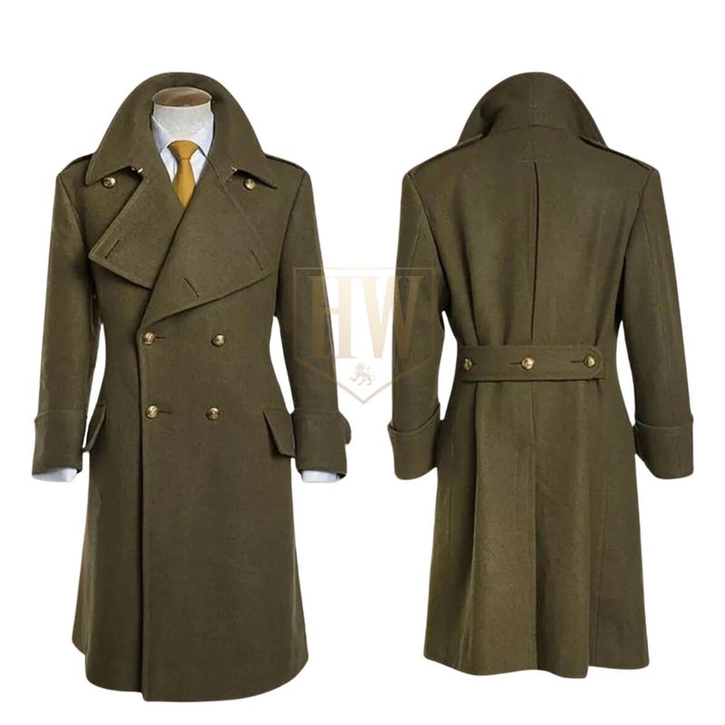 Wool Greatcoats Men - Etsy