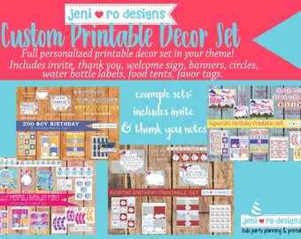 Personalize My Printables add Text Personalize Any Printable - Etsy