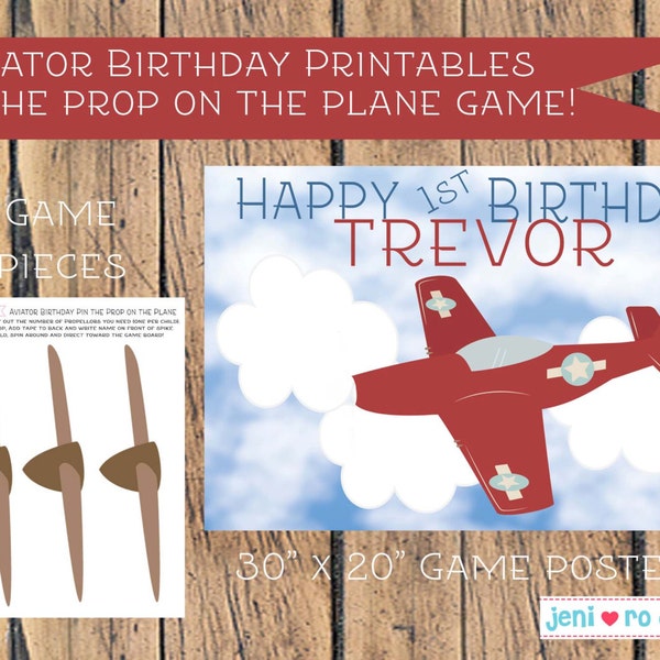 Aviator Birthday - Etsy
