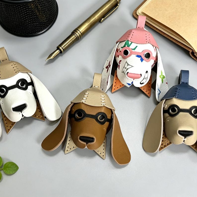 Pilot Puppy Charm Leather Cutting Die - Etsy Australia