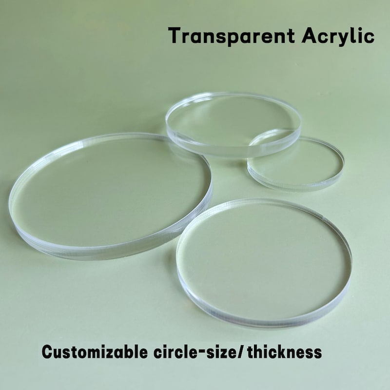 Custom Cut Polycarbonate Circles - Etsy Australia