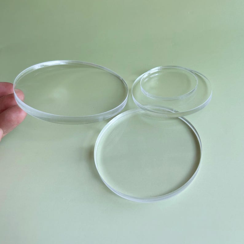 Personalization Customized Acrylic Circle Sheet-3/4/5/6/8/10mm Thick ...