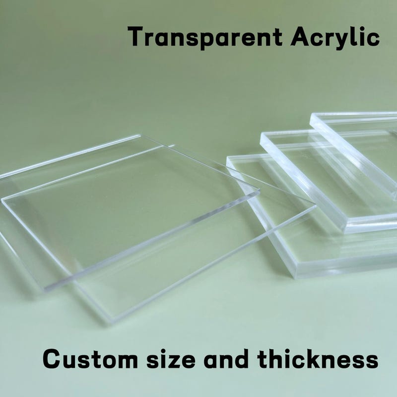 Acrylic Sheets Cut to Size - Etsy Singapore