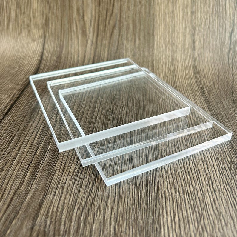 Custom Clear Acrylic Sheet: DIY Crafts, Fish Tank Cover (3-10mm Thick ...