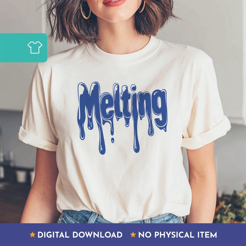 Cricut Melting Letters - Etsy