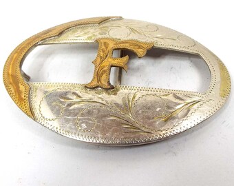 Letter F Belt Buckle | Etsy