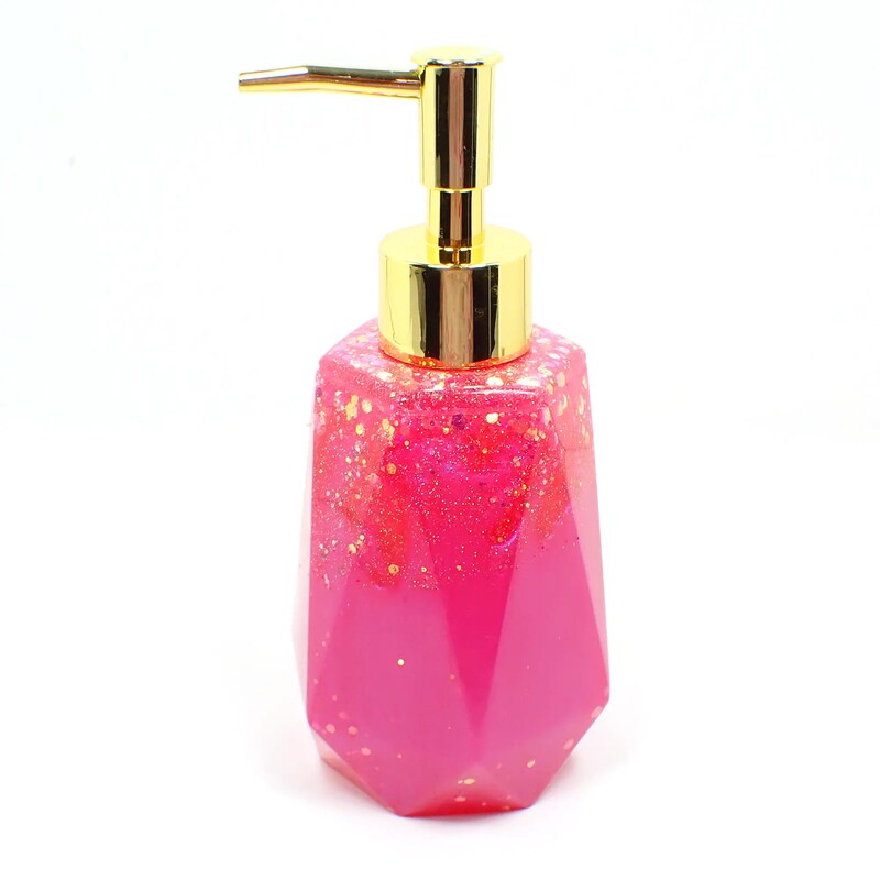 Pink Soap Dispenser - Etsy