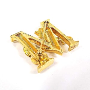Avon Initial Letter M Vintage Brooch Pin, Gold Tone, Gifts Under 20 - Etsy