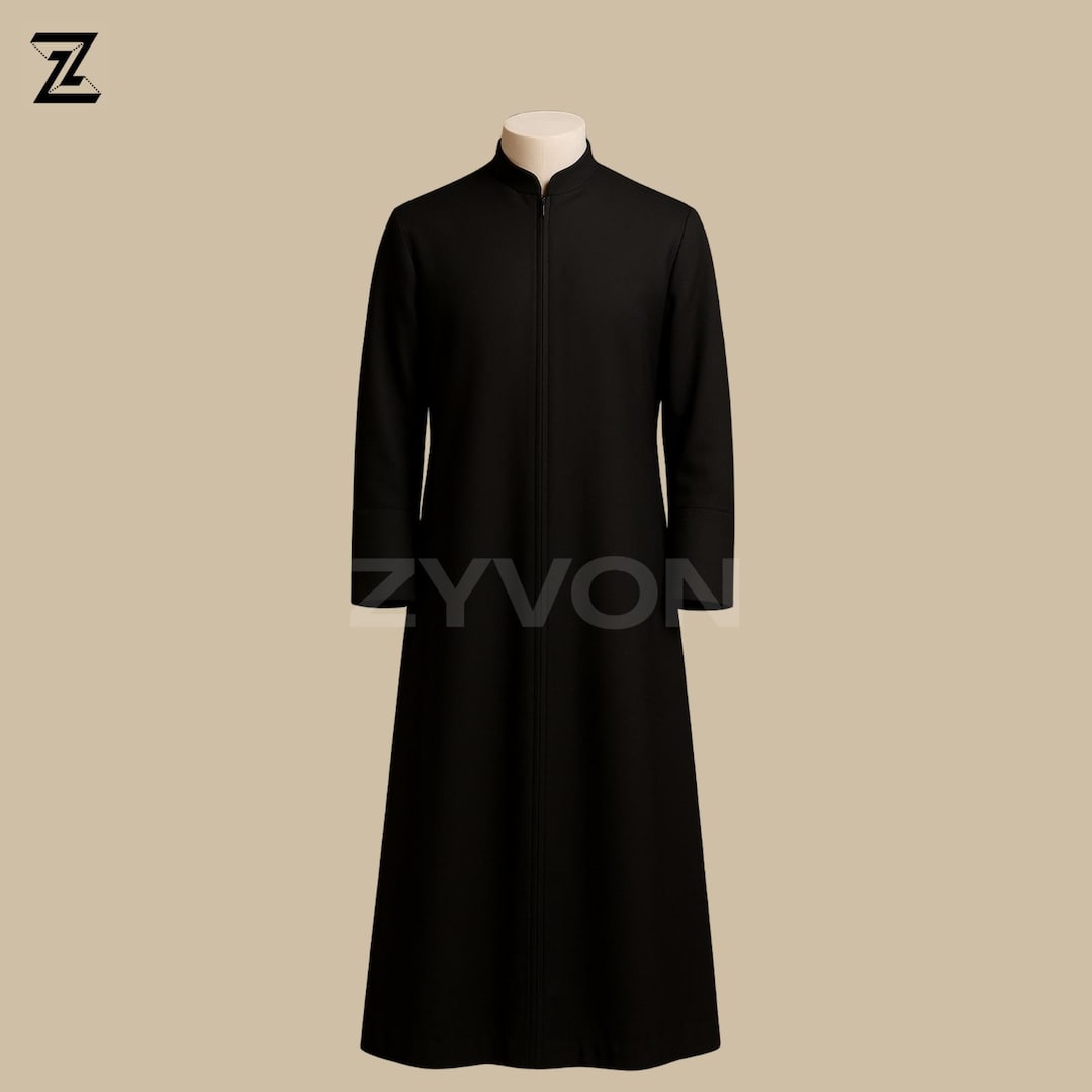 Custom Tailored Lutheran Pastor Cassock | Protestant Clergy Robe - Etsy