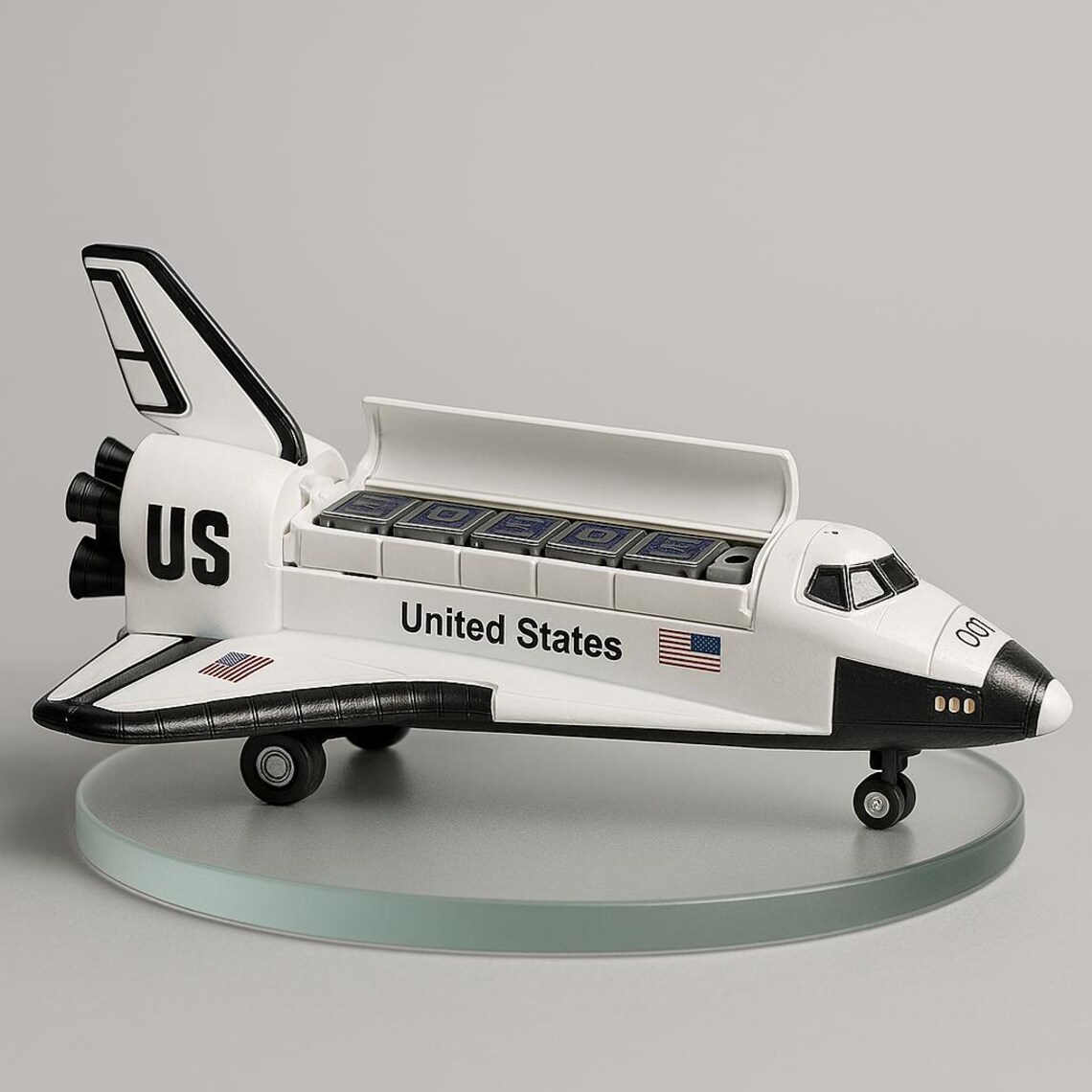 7. Space Shuttle US NASA Replica Diecast Model Toy Pull Action Rocket ...