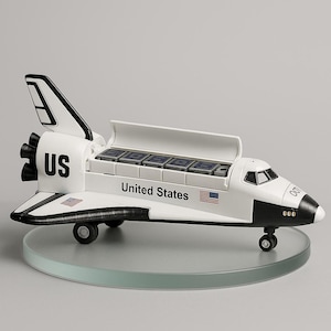 7. Space Shuttle US NASA Replica Diecast Model Toy Pull Action Rocket ...