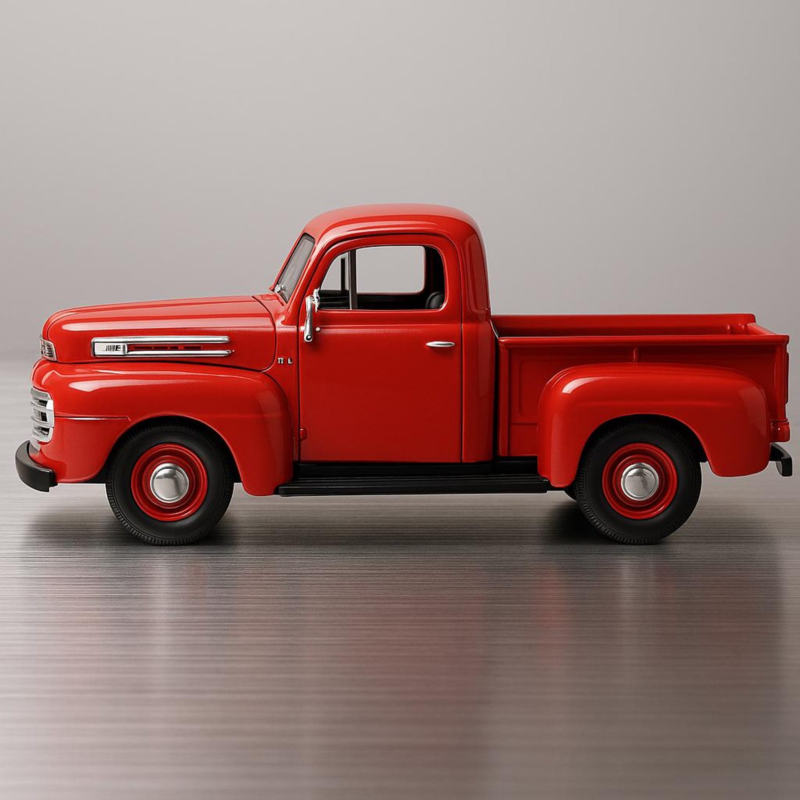 1:24 1948 Ford F-1 Pickup Truck Red - Etsy
