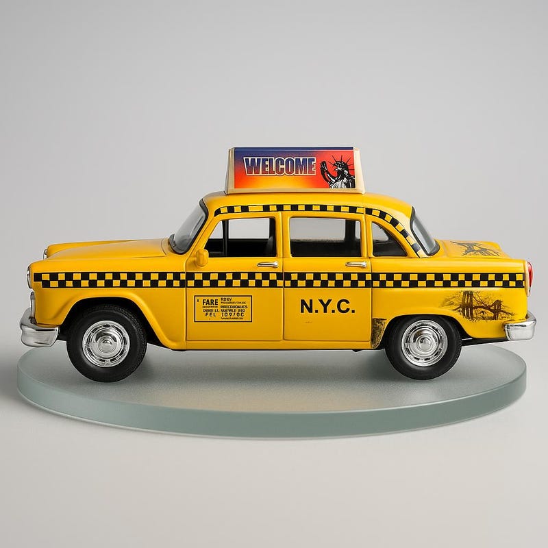 Nyc Taxi Toy - Etsy