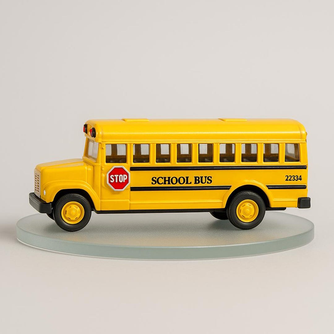 2.5" Mini Yellow School Bus Pull Back Set of 2 - Etsy