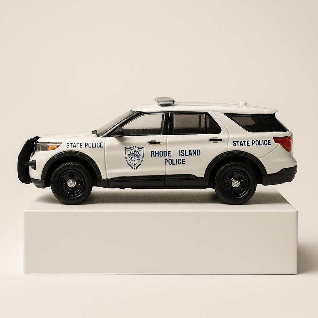1:64 2020 Ford Explorer Rhode Island State Trooper Police - Etsy